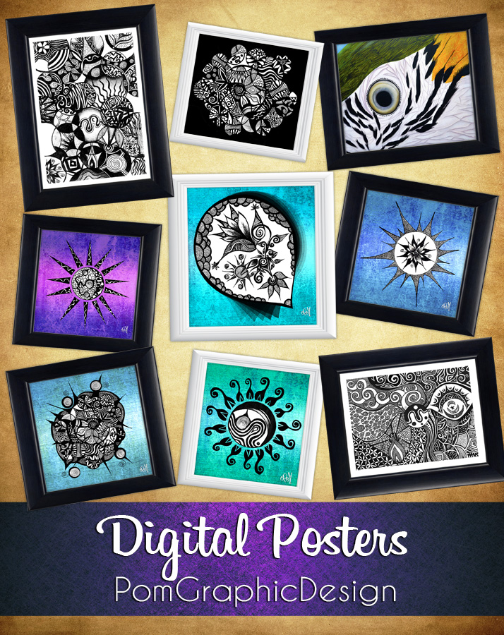 Printable Wall Art Poster Diy - Vida on Luulla